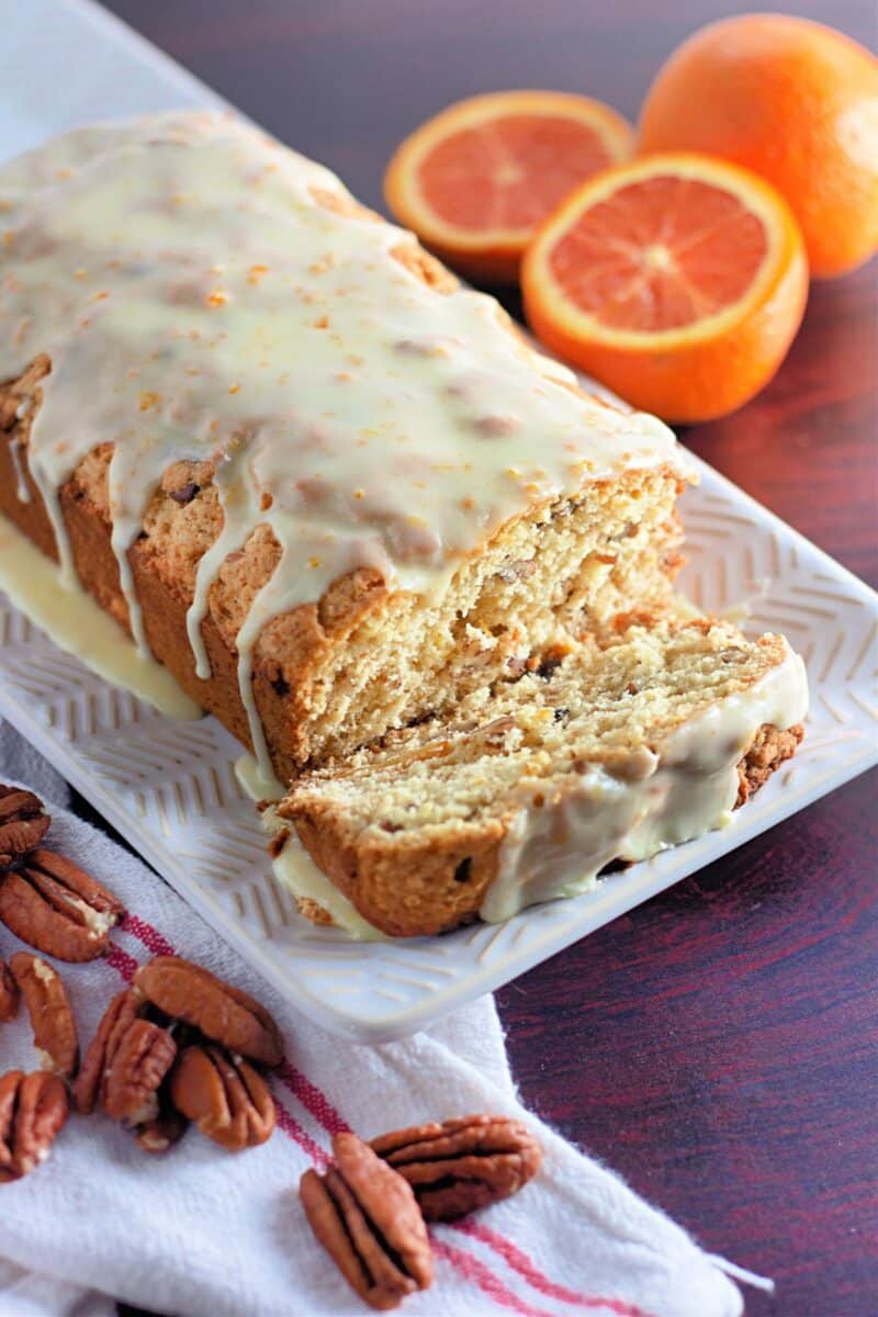 Orange Bread with Pecans - Cook This Again Mom