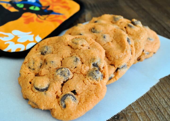 Trick or Treat Chocolate Chip Cookies - Cook This Again Mom