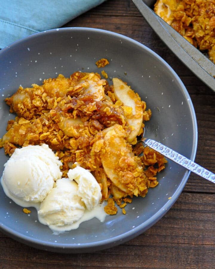 Corn Flakes Apple Crunch - Cook This Again Mom