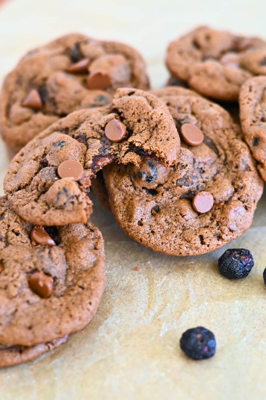 Blueberry Chocolate Chip Cookies - Cook This Again Mom