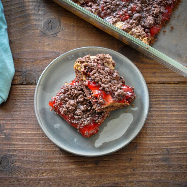 Chocolate Cherry Dessert Bars - Cook This Again Mom