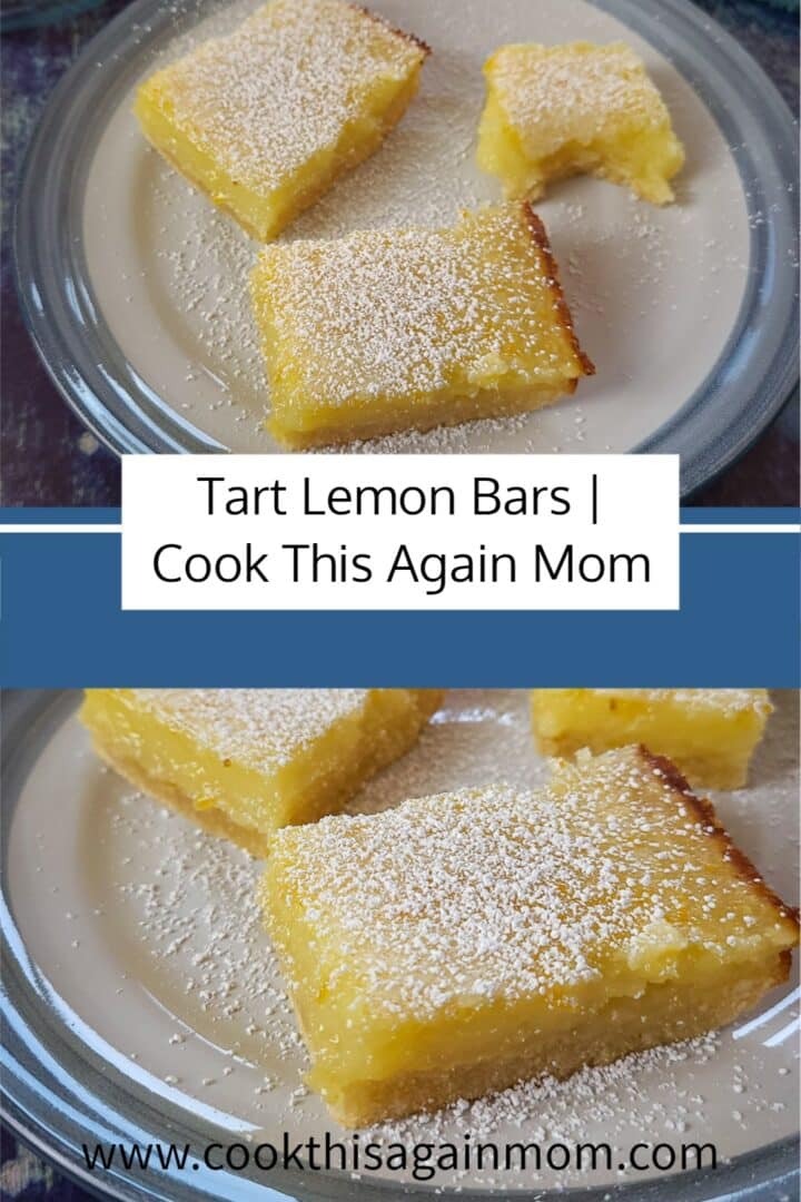 Tart Lemon Bars | Cook This Again Mom