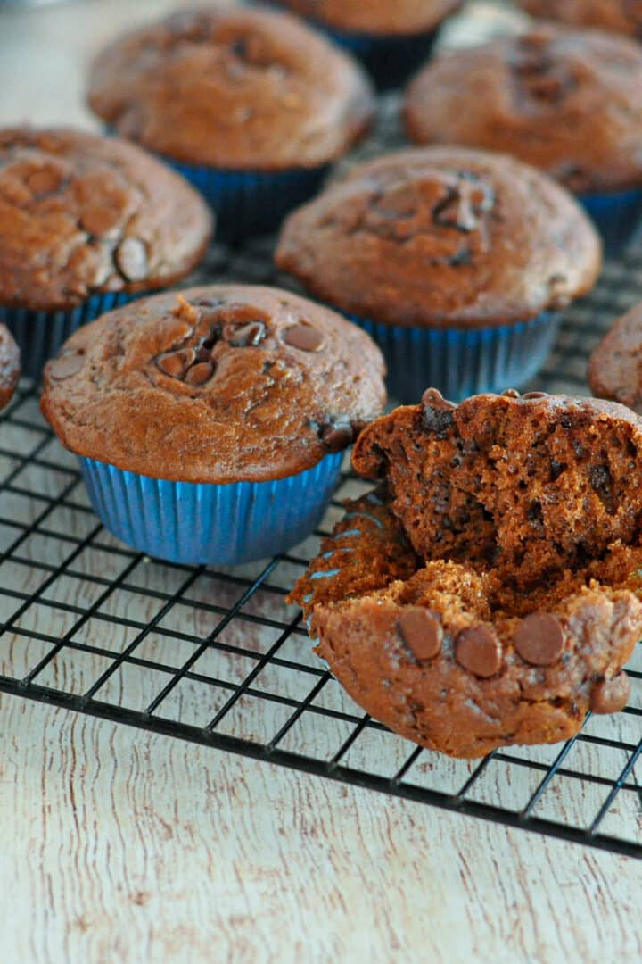 Banana Blueberry Oatmeal Muffins - Cook This Again Mom