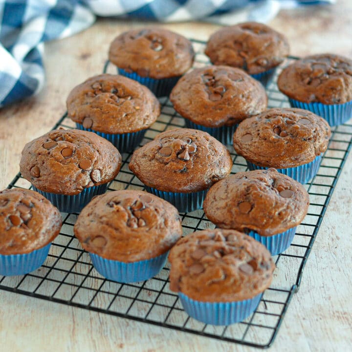 Chocolate Espresso Muffins - Cook This Again Mom