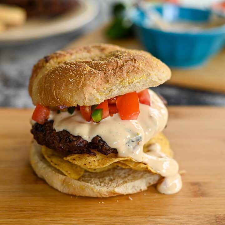 Simple Nacho Burgers - Cook This Again Mom