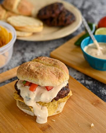 Simple Nacho Burgers - Cook This Again Mom