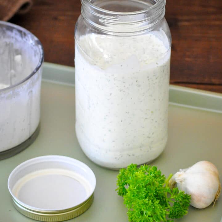 Easy Homemade Ranch Dressing - Cook This Again Mom