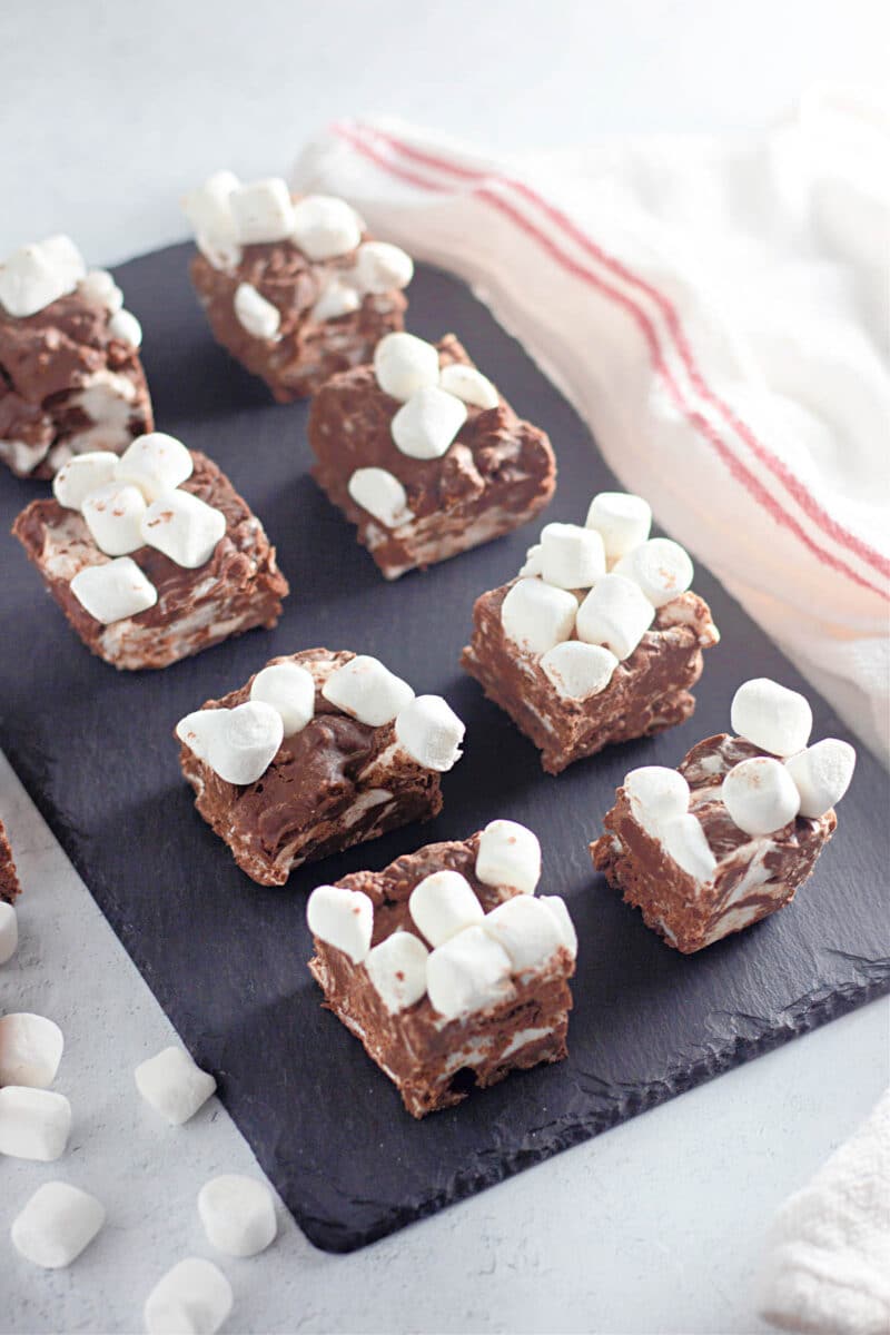 Rocky Road Bars (with Peanut Butter) - Cook This Again Mom