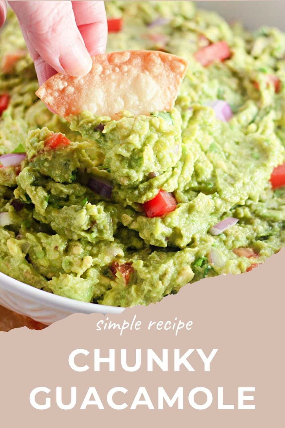 Chunky Guacamole Recipe - Cook This Again Mom