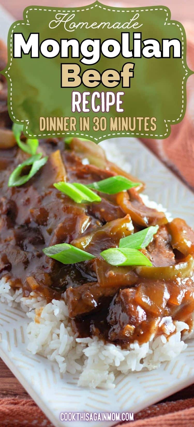 Easy Mongolian Beef Recipe - Cook This Again Mom