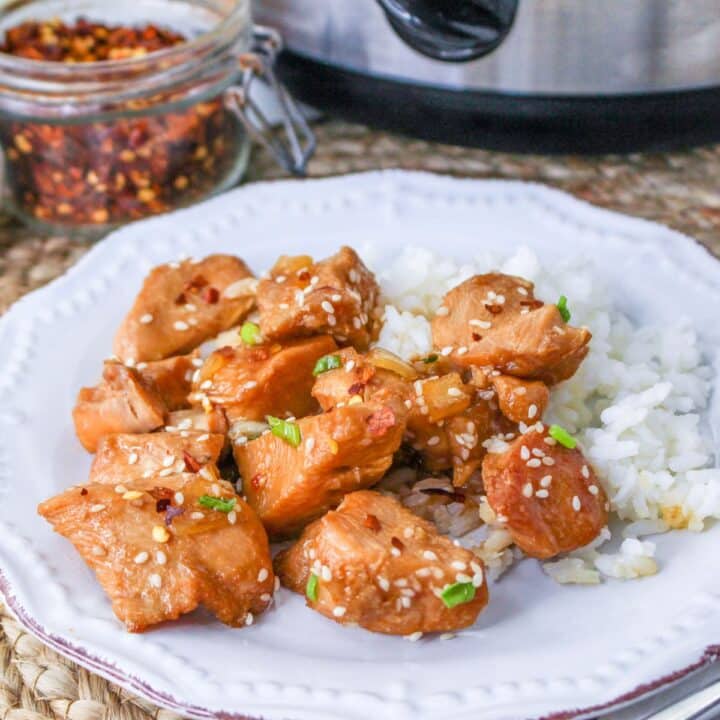 Slow Cooker Sesame Chicken - Cook This Again Mom