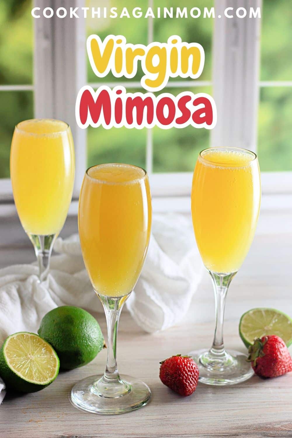 Virgin Mimosa Recipe - Cook This Again Mom