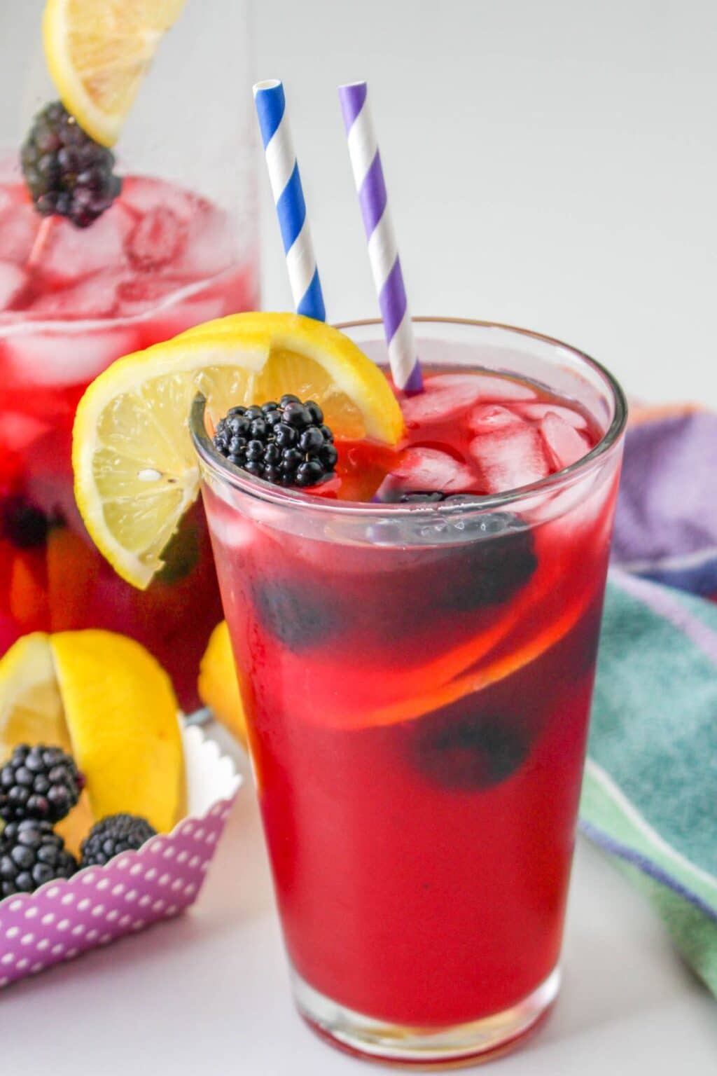 Fresh Blackberry Lemonade Recipe - Cook This Again Mom