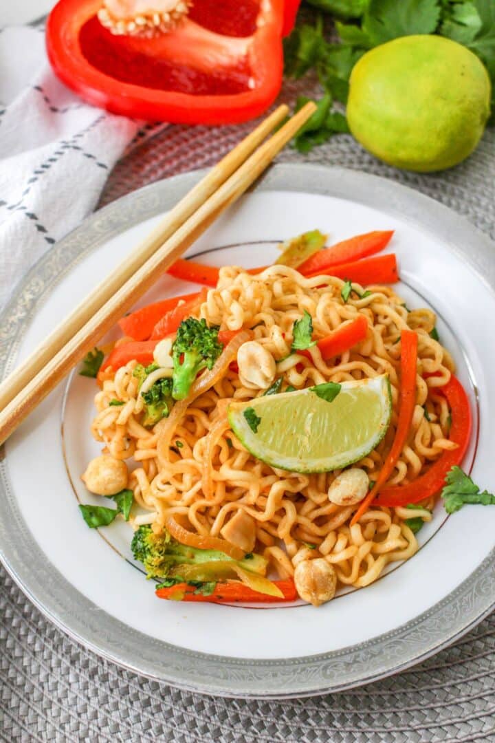 Create Delicious Thai Ramen Stir Fry in a Flash - Cook This Again Mom