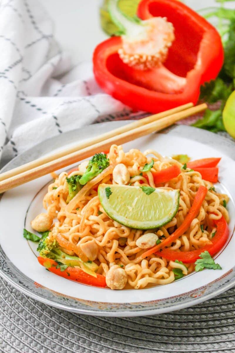 Create Delicious Thai Ramen Stir Fry in a Flash - Cook This Again Mom