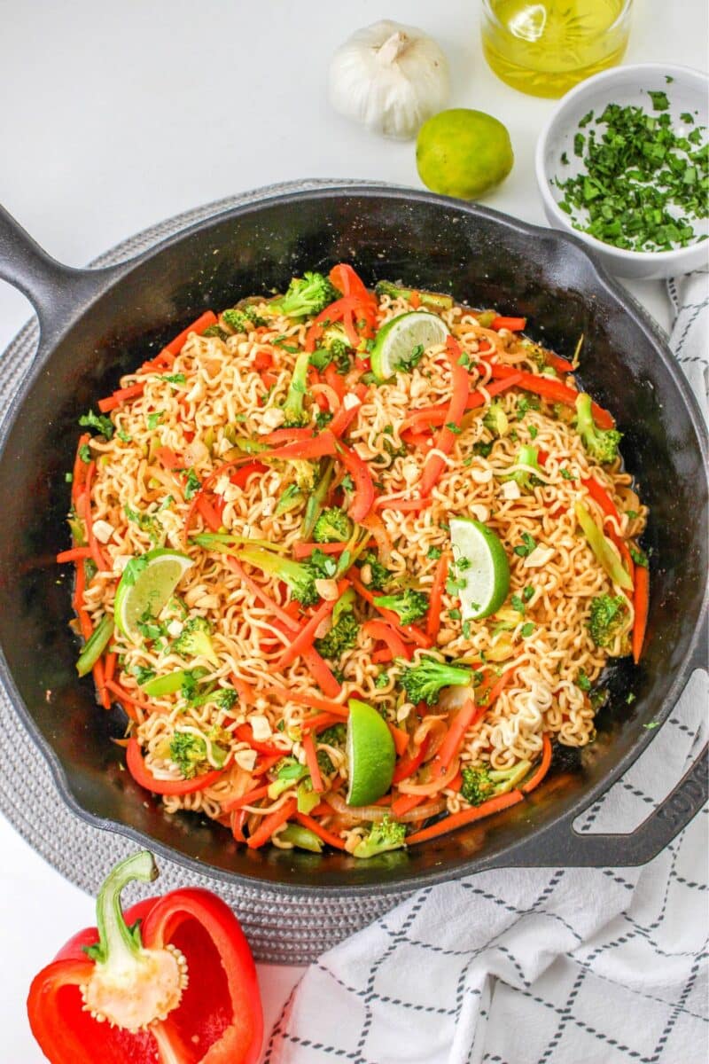 Create Delicious Thai Ramen Stir Fry in a Flash - Cook This Again Mom