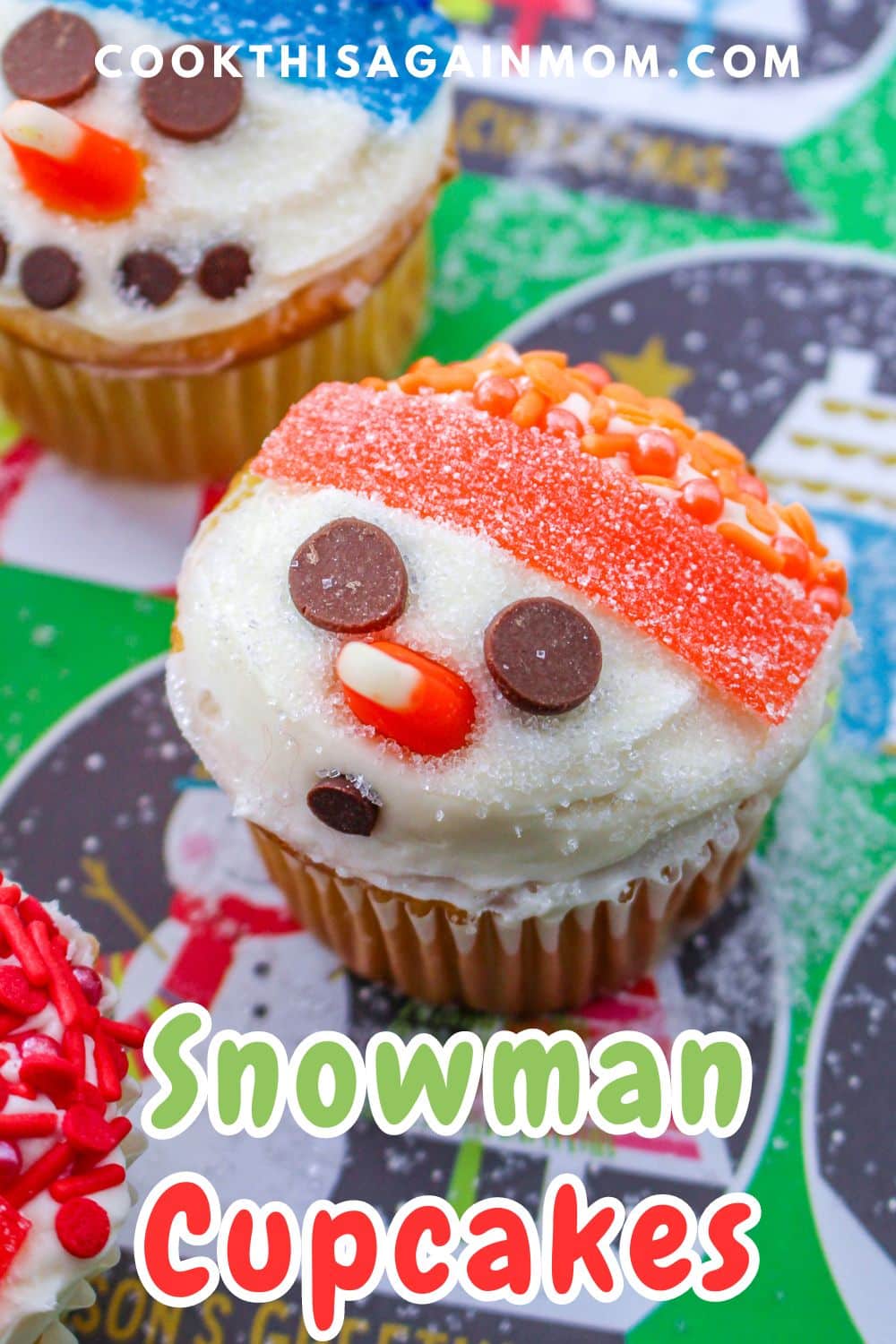 Create Snowman Cupcakes with Kids this Holiday Season!