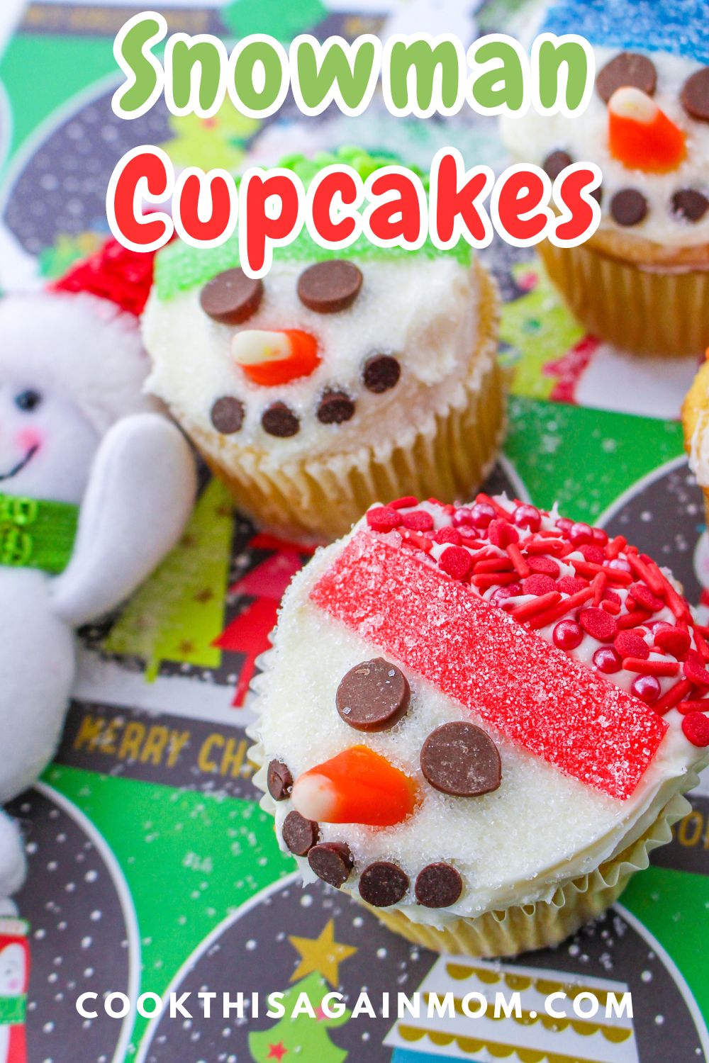 Create Snowman Cupcakes with Kids this Holiday Season!