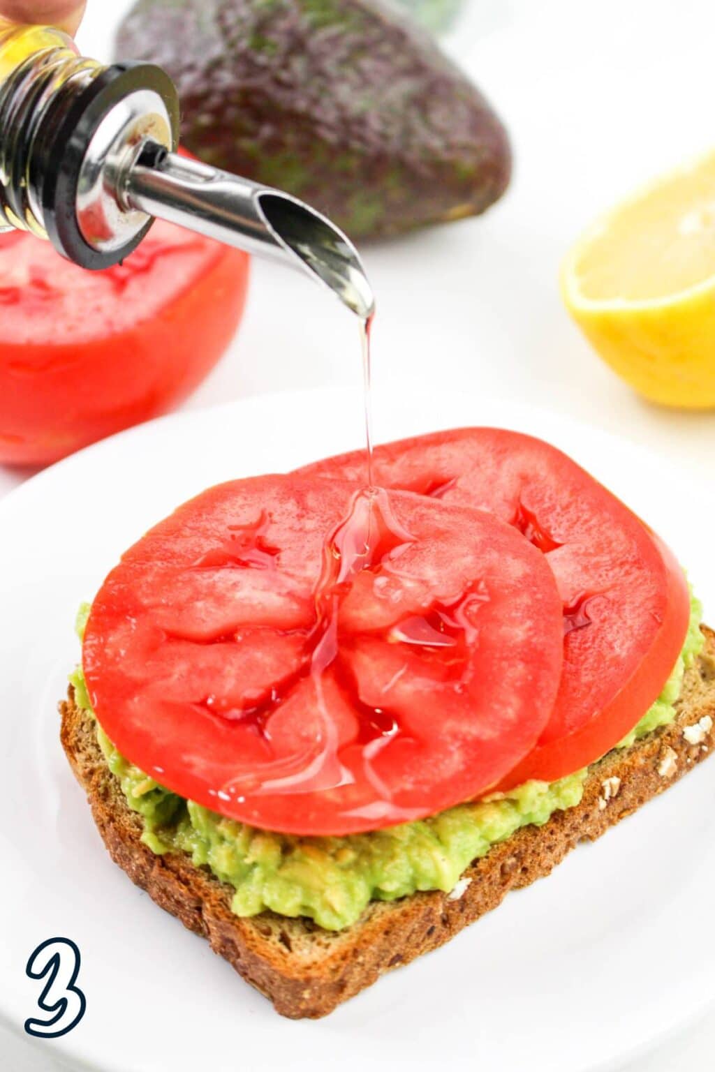 Avocado Toast with Tomato - Cook This Again Mom