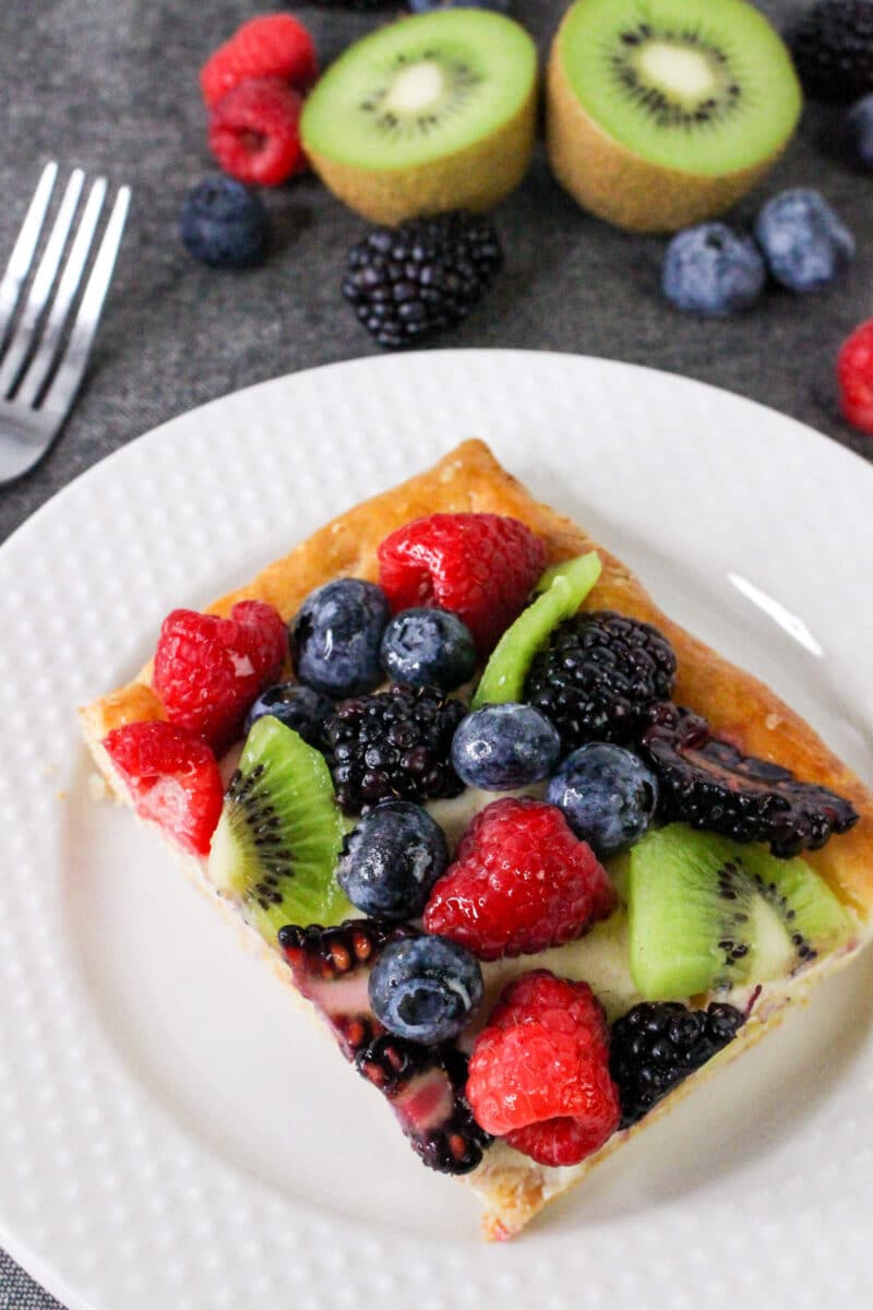 Puff Pastry Fruit Tart - Cook This Again Mom